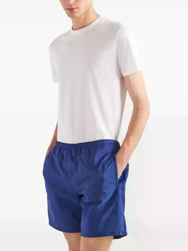 Prada Logo-print Swim Shorts