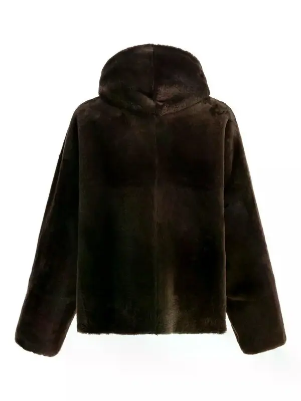 BLANCHA Hooded Sheepskin Jacket