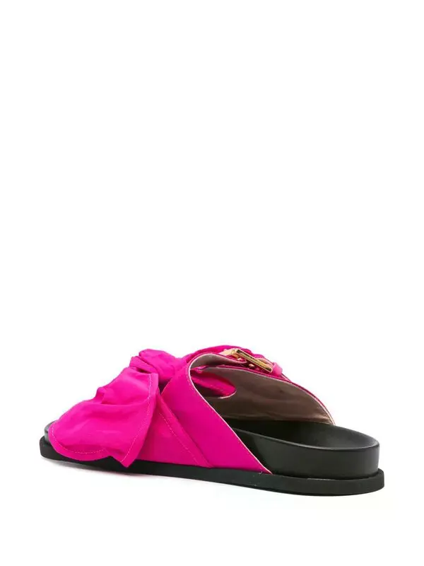 N°21 Fussbett Bow-detail Sandals - Pink