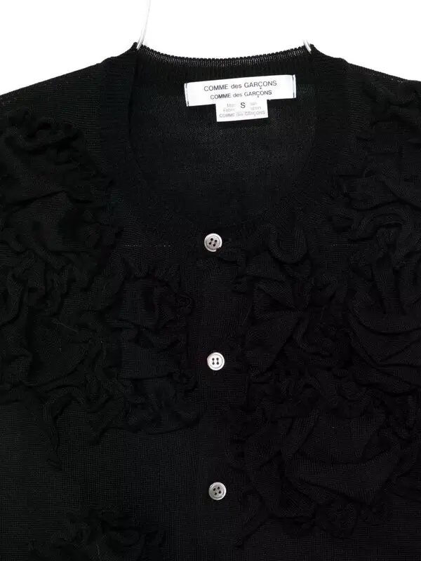 Comme Des Garçons Wool Cardigan
