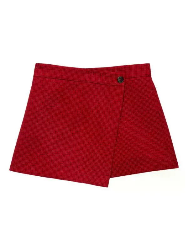 MSGM Button-fastening Wrap Shorts