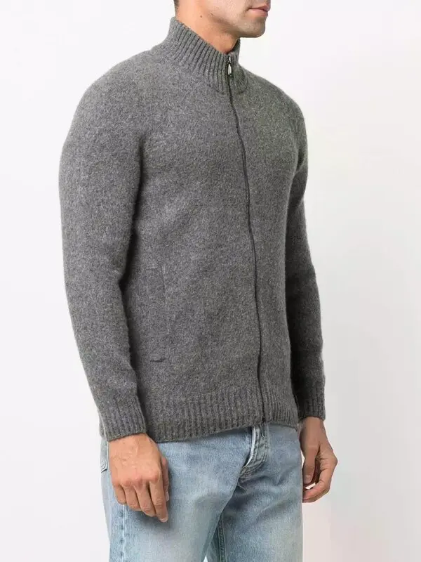 DRUMOHR Zipped-up Knit Cardigan