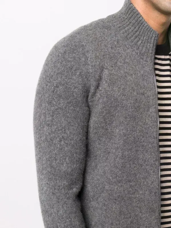 DRUMOHR Zipped-up Knit Cardigan