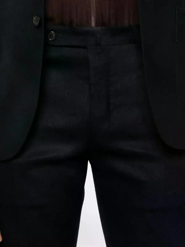 Incotex Pressed-crease Trousers - Blue