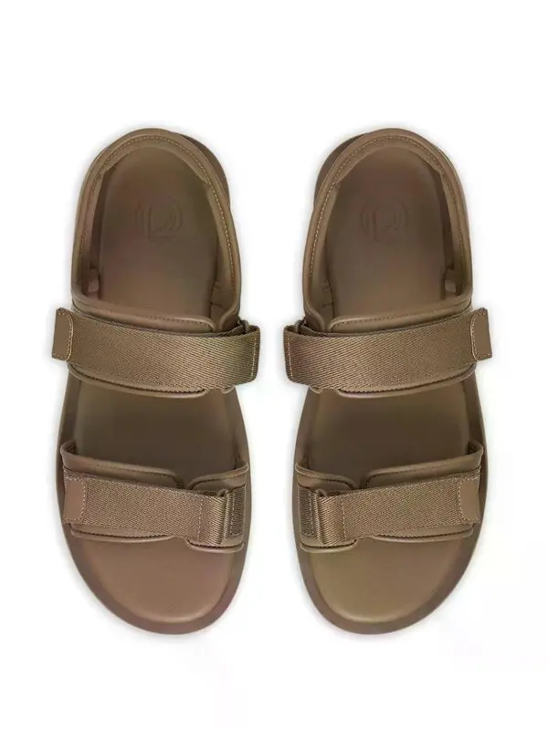 12 STOREEZ Double-strap Flat Sandals