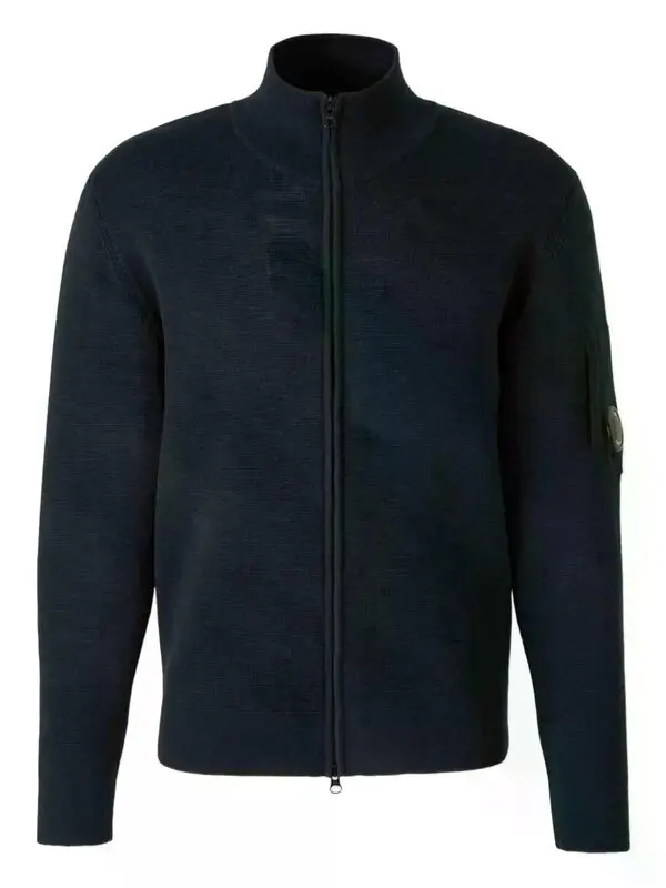 C.P. COMPANY Zip-up Knit Jersey