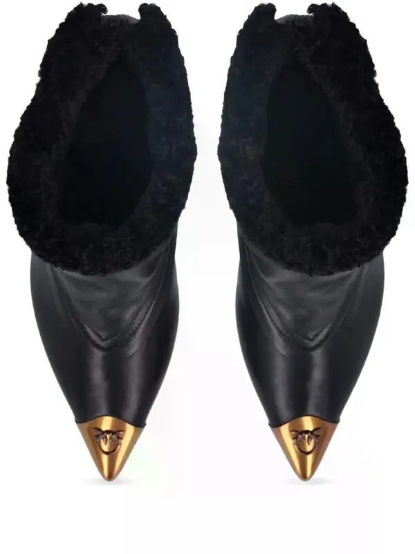 Pinko 90mm Logo Boots