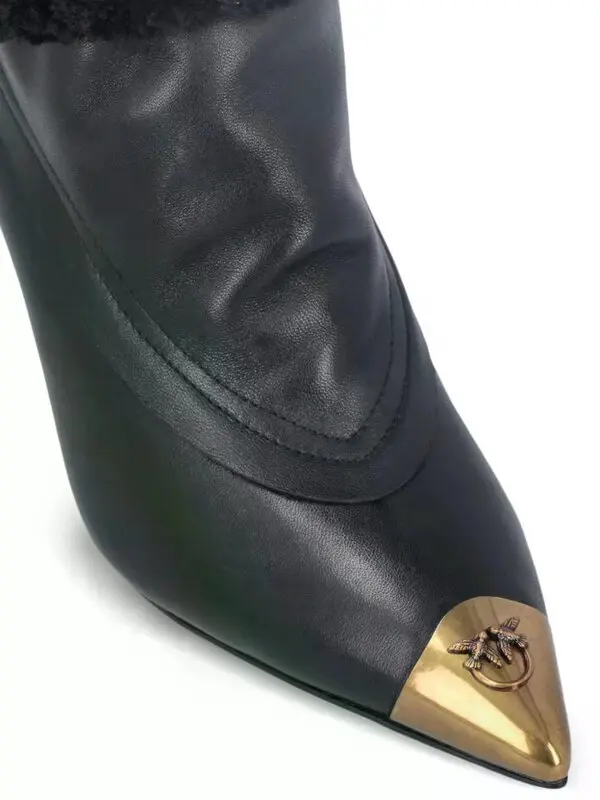 Pinko 90mm Logo Boots