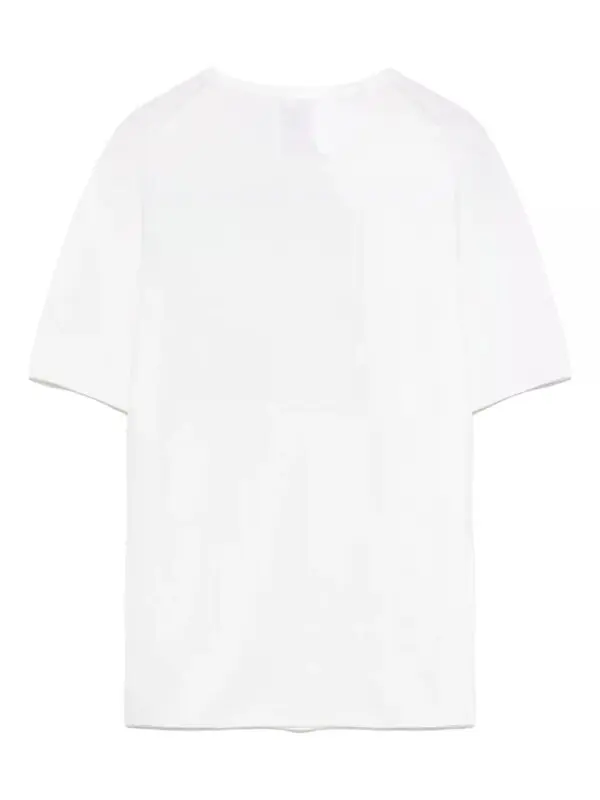 ALLUDE Crew-neck T-shirt
