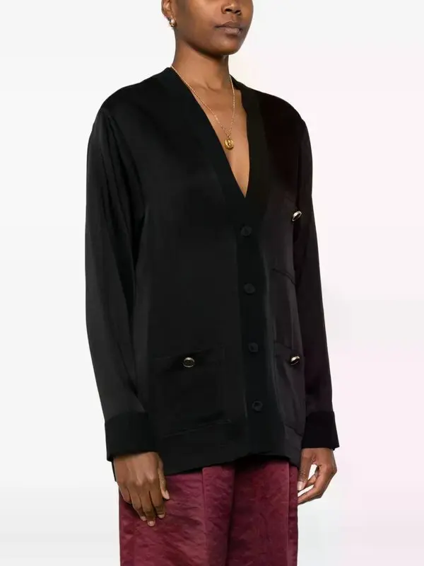 FORTE_FORTE Button-up Fitted Jacket