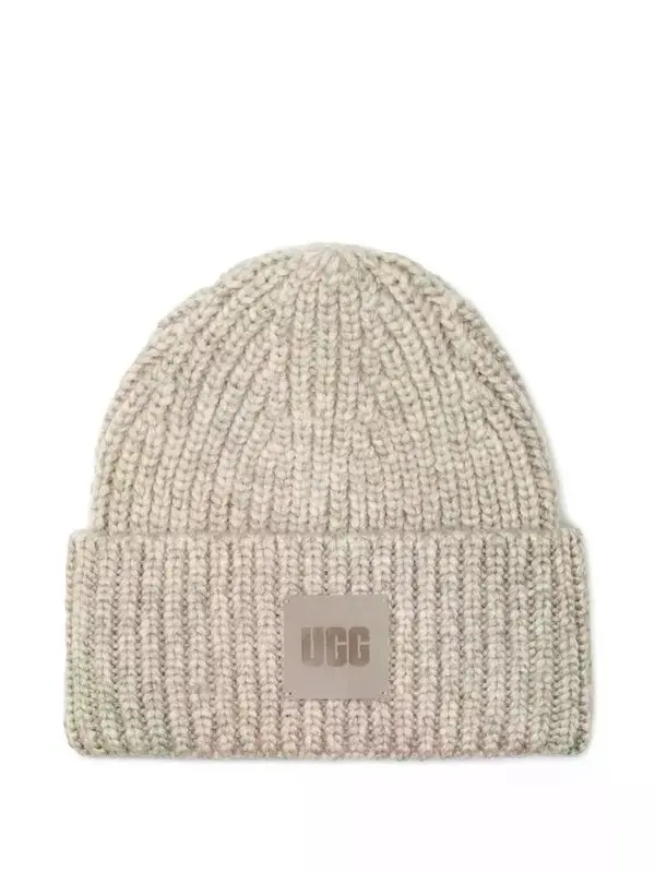 UGG Ribbed Knit Beanie - Neutrals