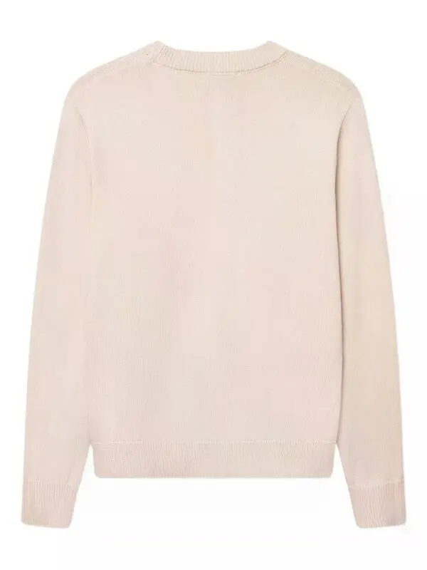 LES DEUX Gary Logo-patch Crew-neck Knitwear