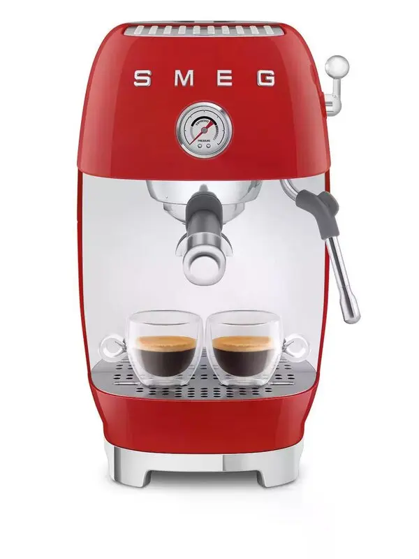 SMEG Manual Espresso Machine - Red