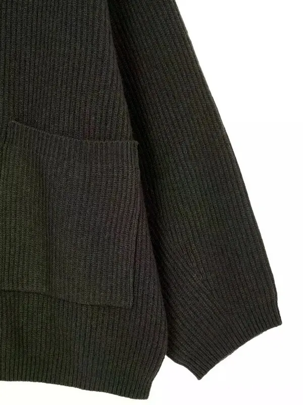 STUDIO TOMBOY Ribbed-knit Cardigan - Grey