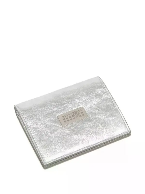 MAISON MARGIELA Numeric Leather Wallet - Silver