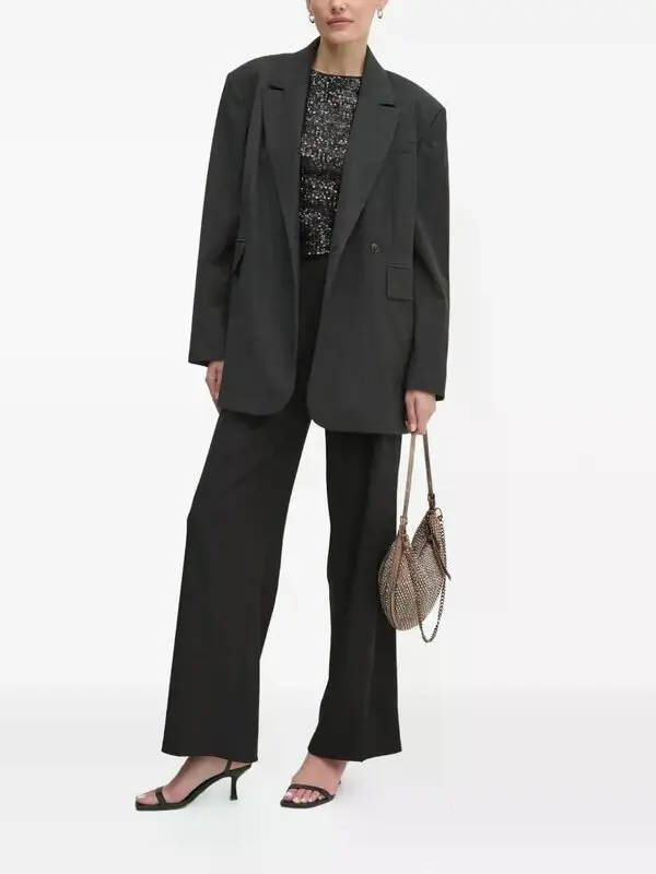 Dkny Sequin Embellished Long-sleeve Top