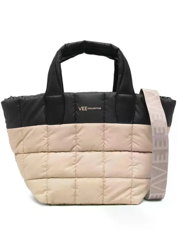 VEECOLLECTIVE Quilted Tote Bag