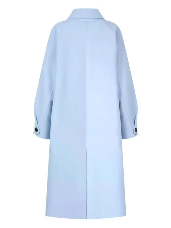 STUDIO TOMBOY Balmacaan Single-breasted Coat - Blue