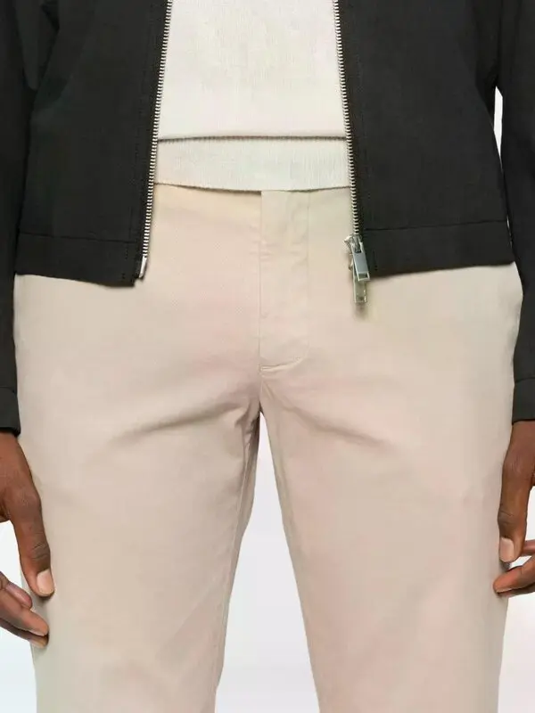 MICHAEL COAL Button-fastening Trousers - Neutrals