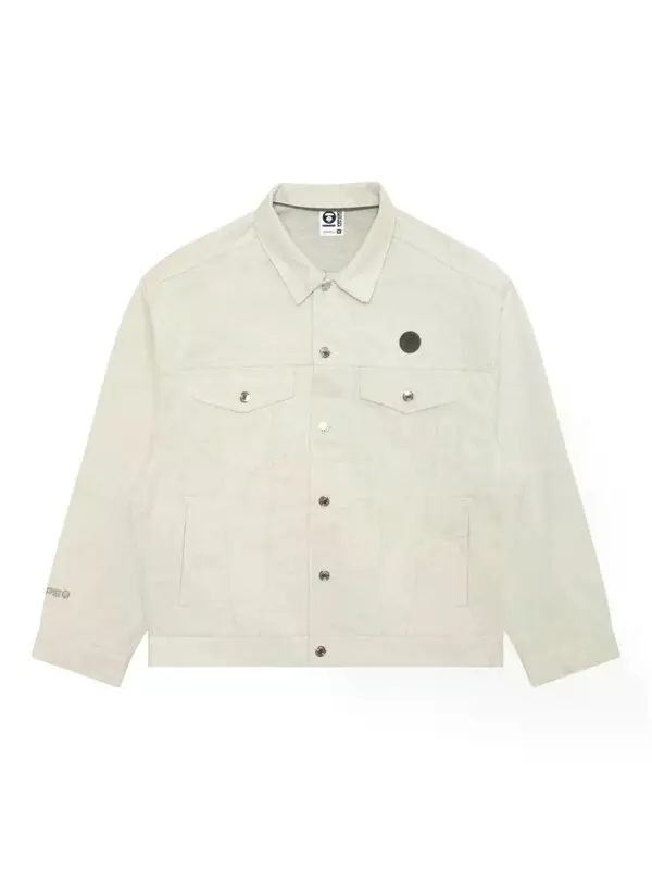 AAPE BY *A BATHING APE Buttoned-front Hooded Jacket