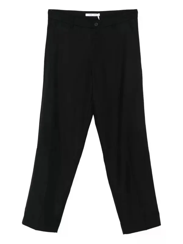 SAMSOE SAMSOE Straight-leg Tailored Trousers - Black