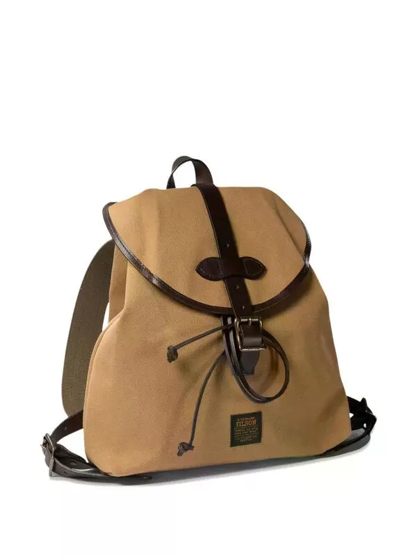 Filson Leather-trimmed Backpack