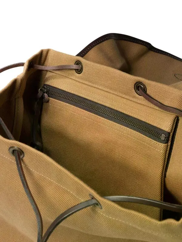 Filson Leather-trimmed Backpack