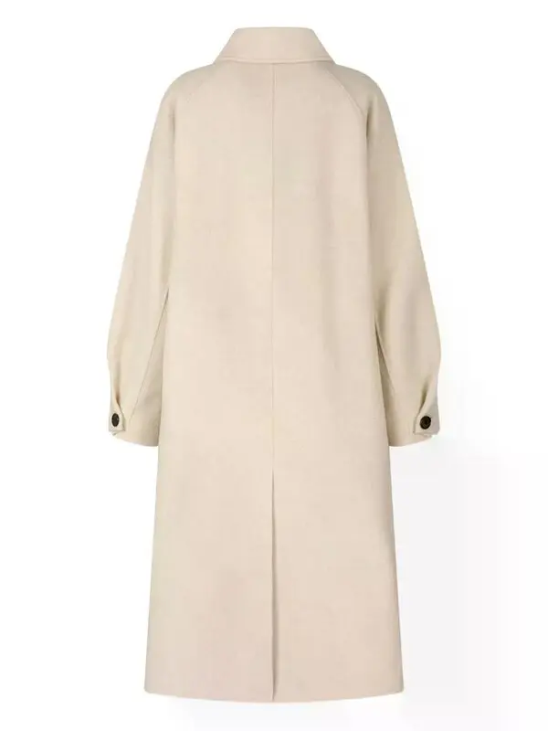 STUDIO TOMBOY Balmacaan Single-breasted Coat - Neutrals