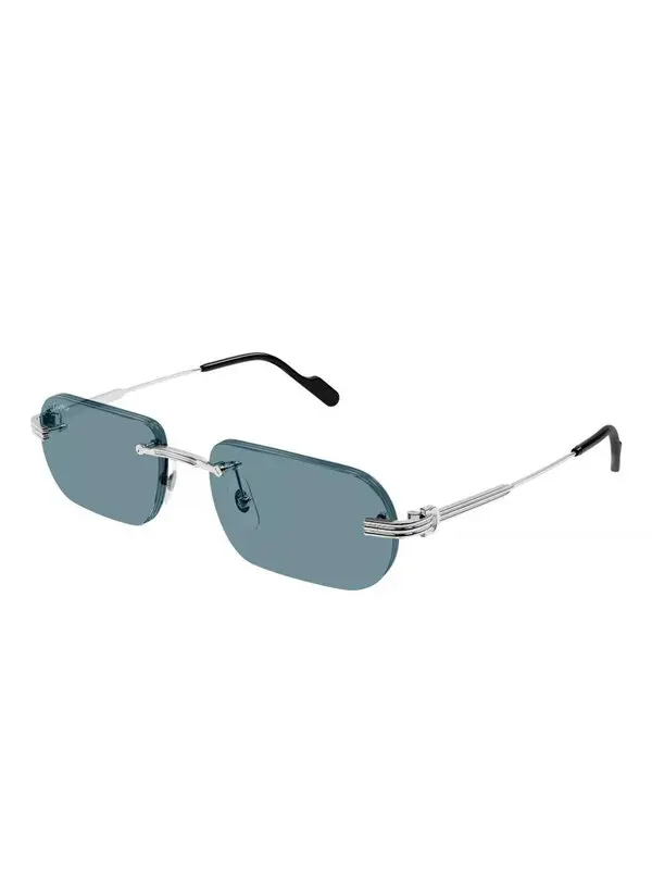 CARTIER Round-frame Sunglasses - Grey