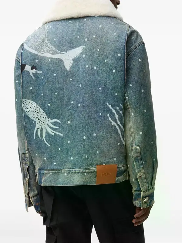 Loewe X Suna Fujita Denim Jacket