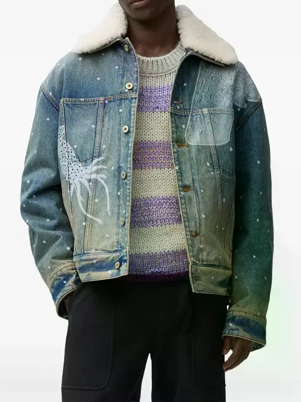 Loewe X Suna Fujita Denim Jacket
