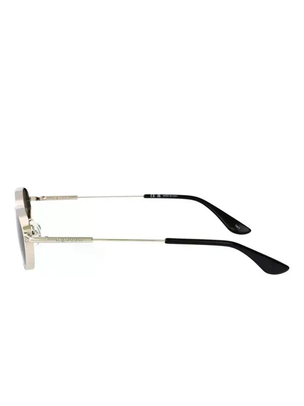 Alexander McQueen Oval-frame Sunglasses