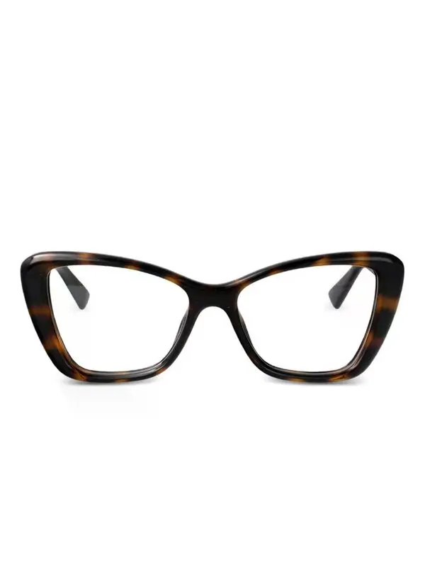 Gucci Cat-eye Frame Glasses - Brown