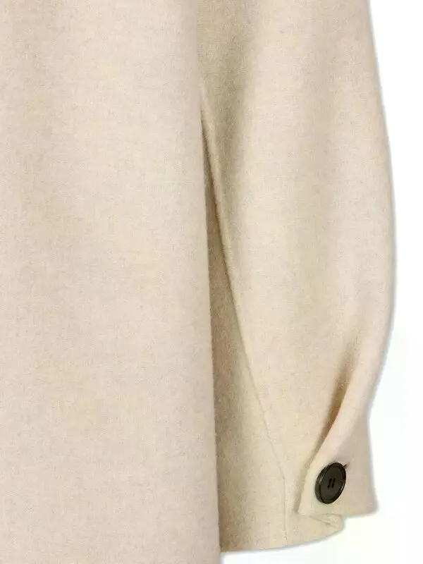 STUDIO TOMBOY Balmacaan Single-breasted Coat - Neutrals