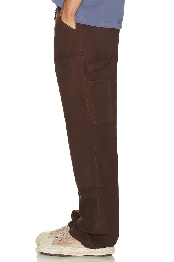 SKY HIGH FARM WORKWEAR Flannel Lined Canvas Double Knee Pants