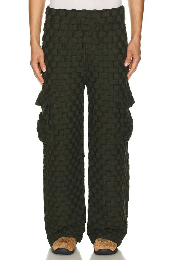 ISA BOULDER Rectangle Pants - Army