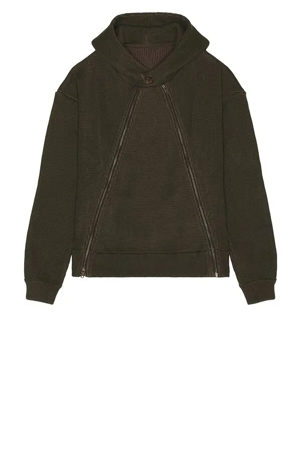 ISA BOULDER Triangle Zip-up Hoodie