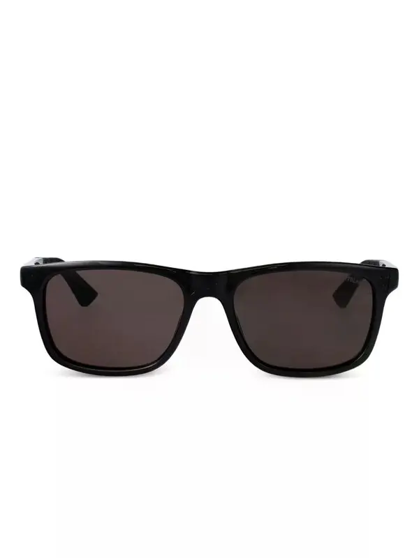 Montblanc Rectangle-frame Sunglasses - Black