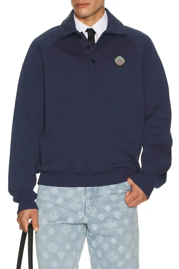 Casablanca Collared Sweatshirt