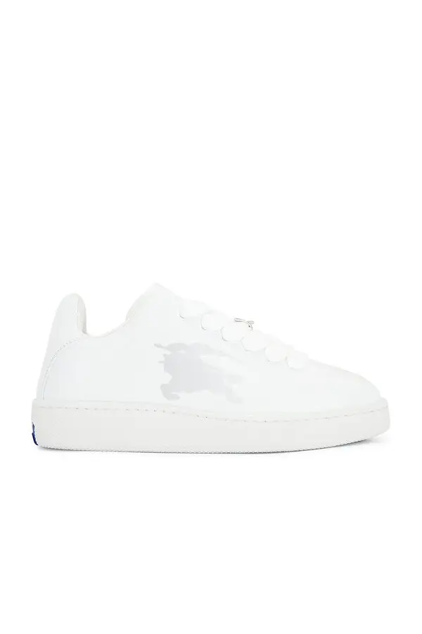 Burberry Box Leather Sneakers - White