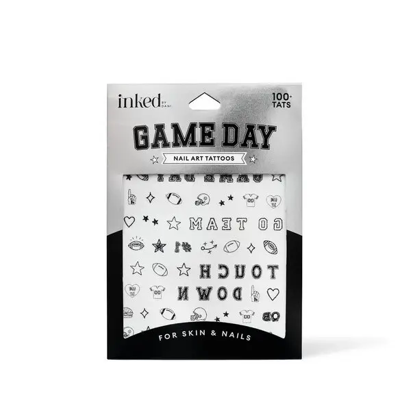INKED BY DANI Game Day Victory Nail Art - One-color
