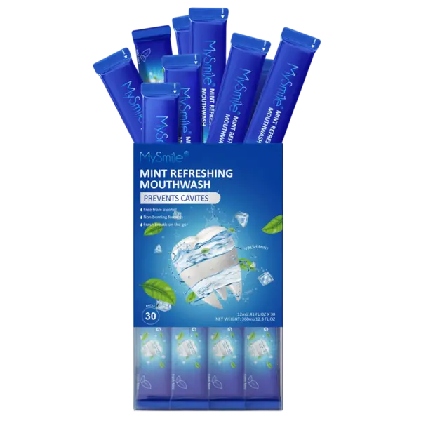 MYSMILE Travel-friendly Alcohol-free Mouthwash In Fresh Mint - One-color
