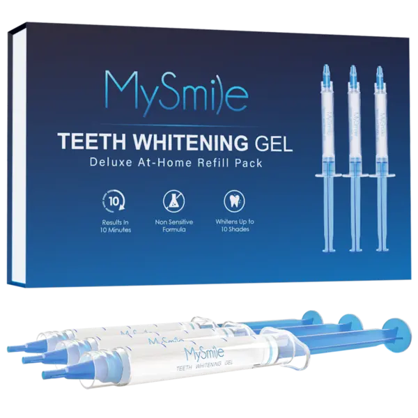 MYSMILE Teeth Whitening Gel Refill Pack With 18% Cp - One-color