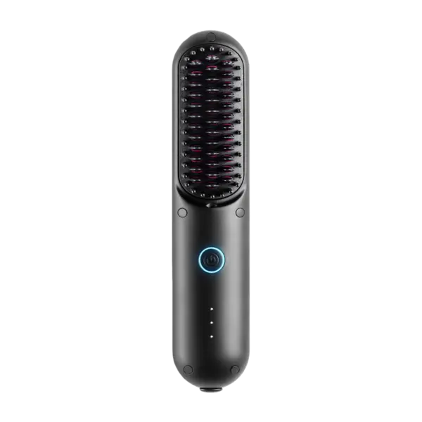 TYMO BEAUTY Porta Portable Hair Straightening Brush - Black