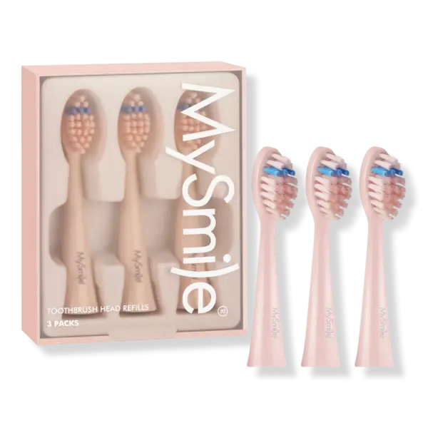 MYSMILE Dy156 Electric Toothbrush Replacement Heads - Pink
