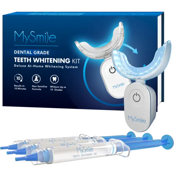 MYSMILE Advanced Teeth Whitening Kit With 28 Led Light - One-color