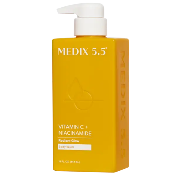 MEDIX 5.5 Vitamin C + Niacinamide Radiant Glow Body Wash Cleanser - One-color