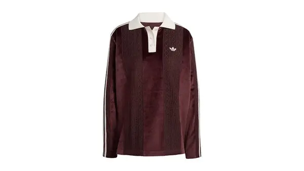 Adidas Winterised Longsleeve Soccer Jersey - Maroon