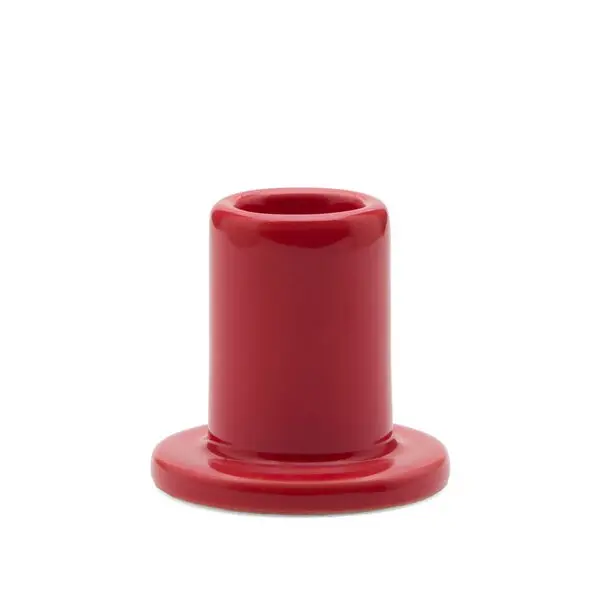 HAY Tube Candleholder Small - Red