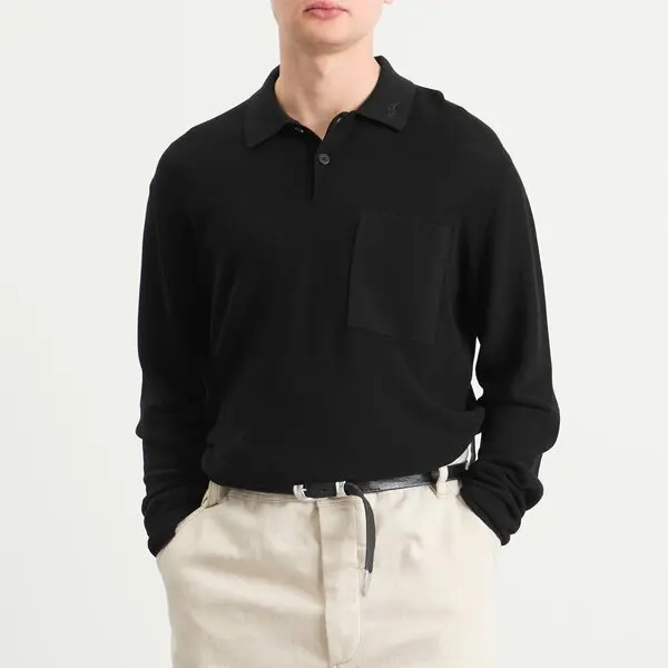 Jacquemus Knitted Polo Shirt
